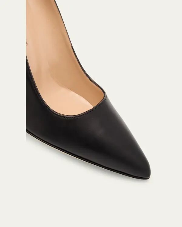 Manolo Blahnik 90mm Bb Leather Pumps - Black