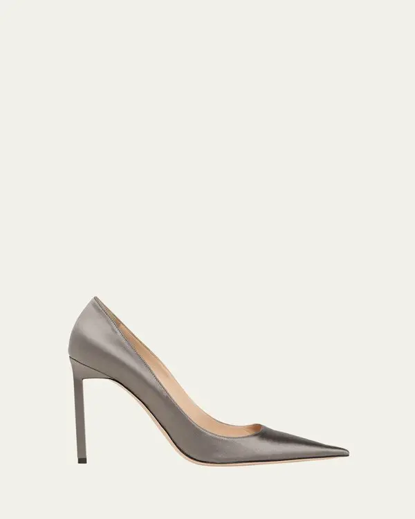 TOM FORD 85mm Betty Pointed-toe Pumps - Graphite