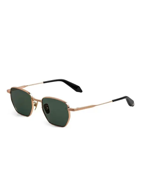 CUTLER & GROSS Breitling Léman Textured Detail Sunglasses