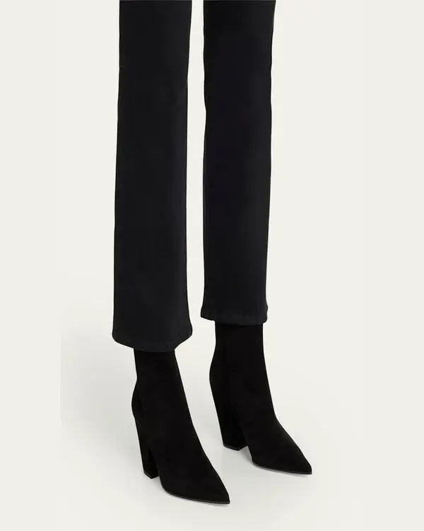 GIANVITO ROSSI 85mm Keinna Suede Ankle Boots