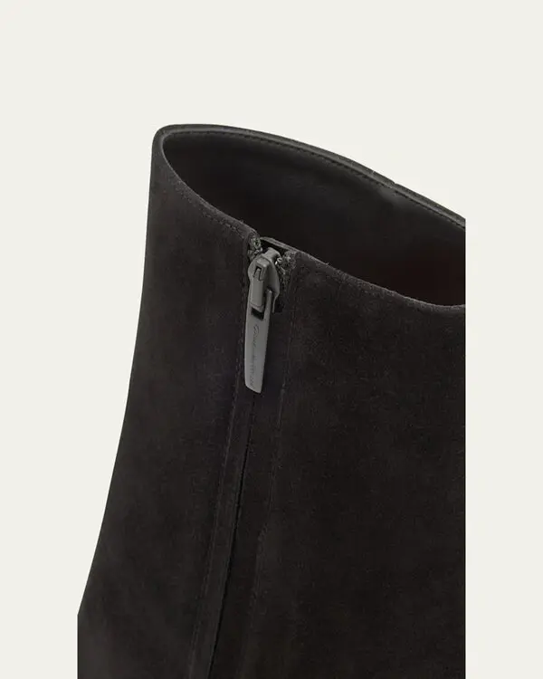 GIANVITO ROSSI 85mm Keinna Suede Ankle Boots
