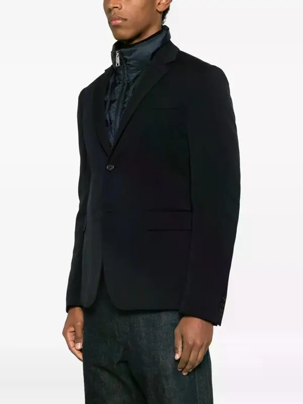 Prada Zip-up Padded Blazer