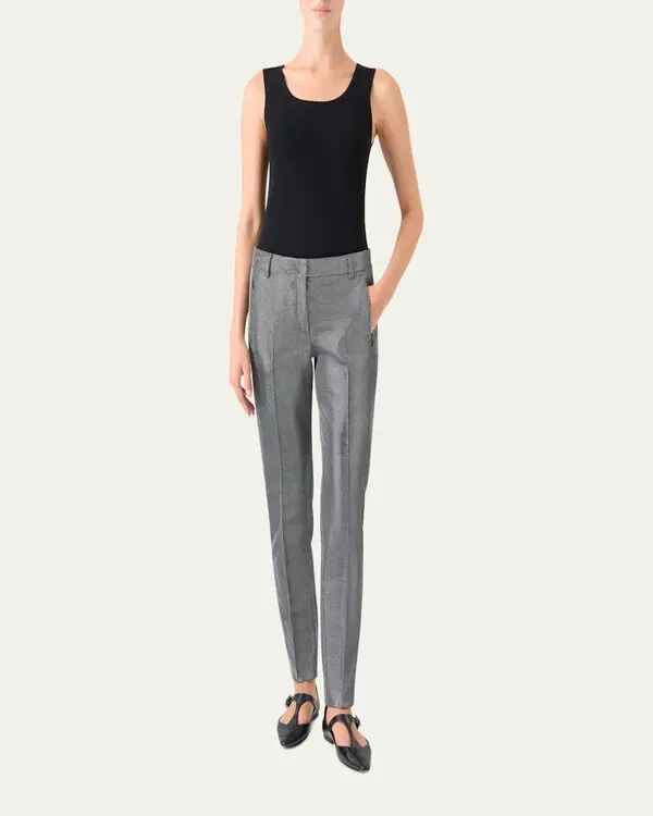 Akris Fitted Knit Tank Top - Black