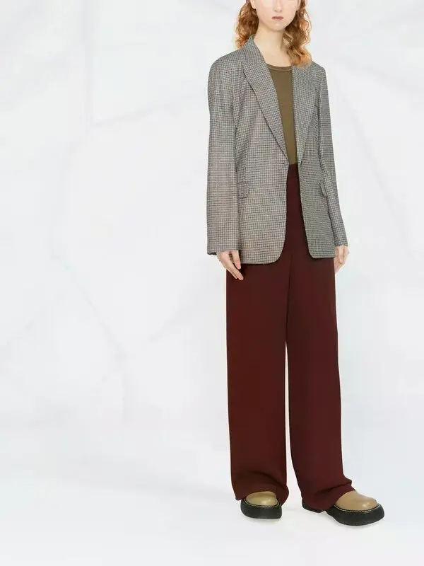 Brunello Cucinelli Prince Of Wales Single-breasted Blazer