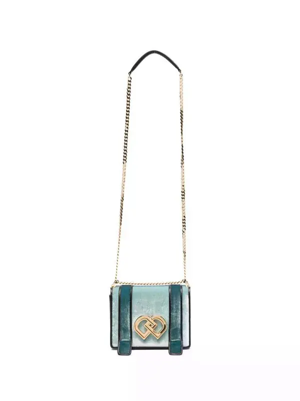 Dsquared2 Crossbody Bag With Chain Strap - Blue