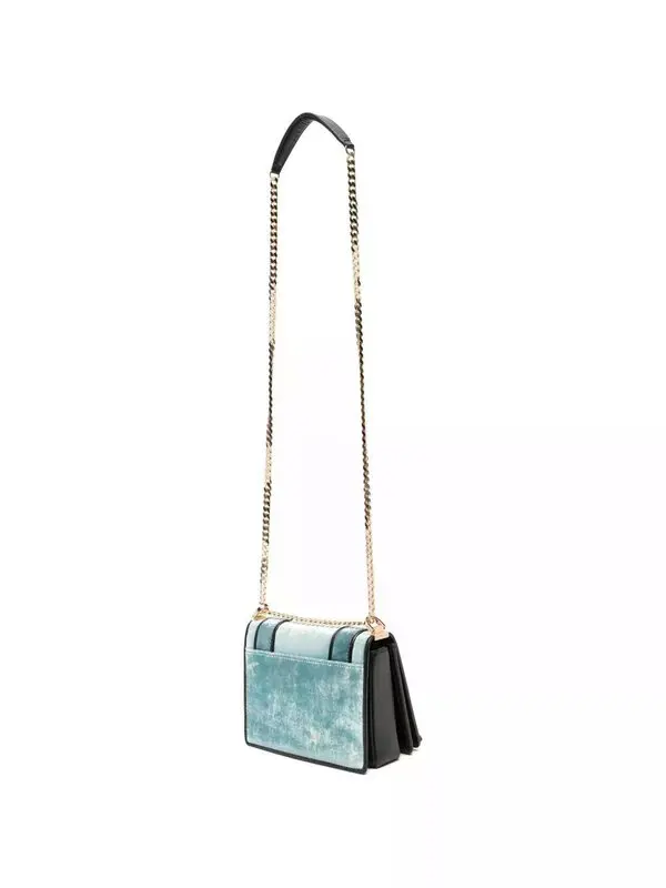Dsquared2 Crossbody Bag With Chain Strap - Blue