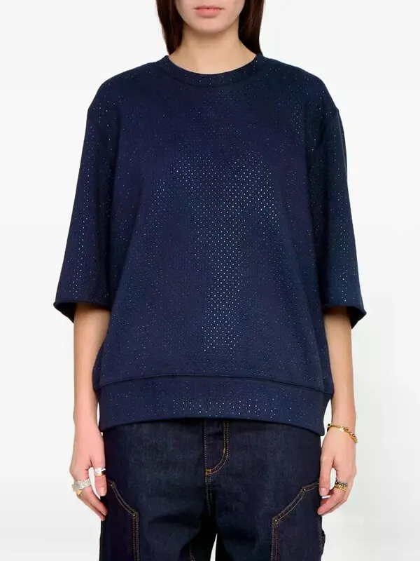 Zadig&Voltaire Oversized Embellished Sweatshirt