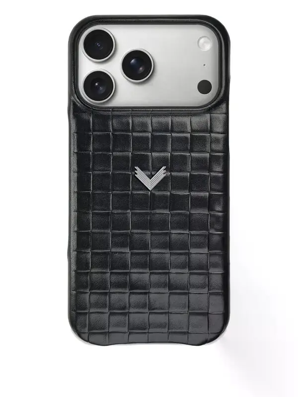 VELANTE Iphone 17 Pro Max Woven-leather Phone Case