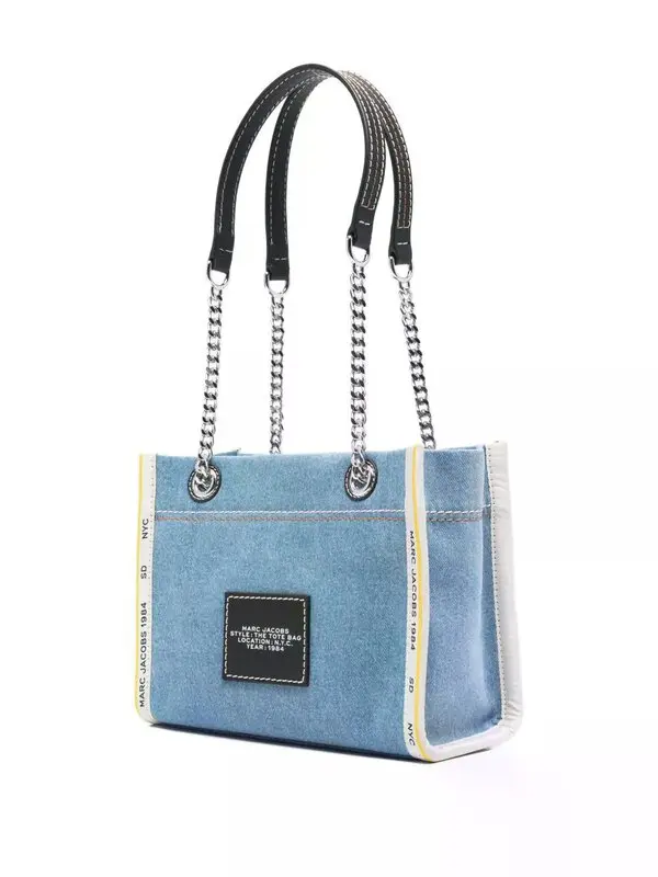 Marc Jacobs Chain Strap Tote Bag - Blue