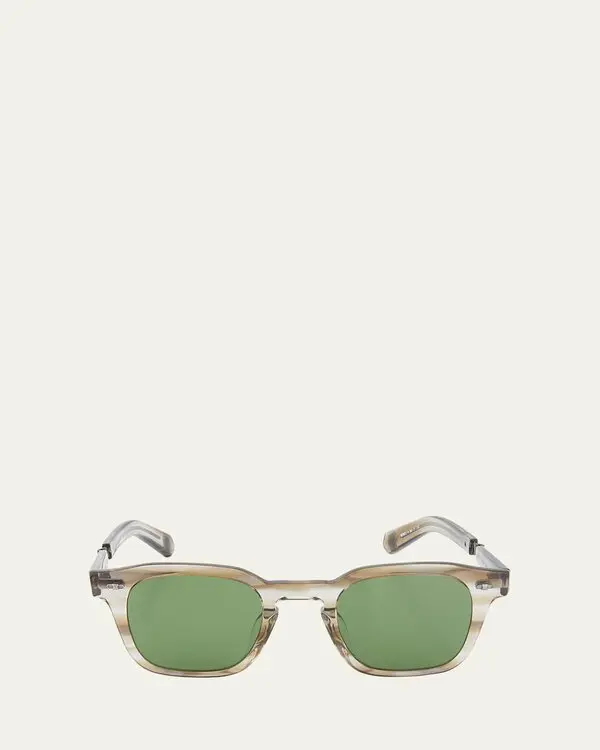 MR. LEIGHT Adonis S Square Sunglasses - Celestial Grey