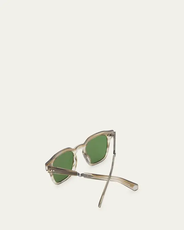 MR. LEIGHT Adonis S Square Sunglasses - Celestial Grey