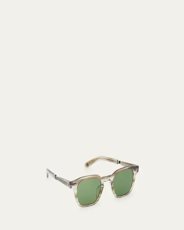 MR. LEIGHT Adonis S Square Sunglasses - Celestial Grey