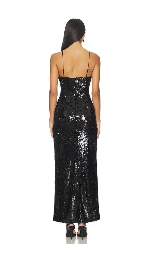 Superdown Jessie Sequin Maxi Dress