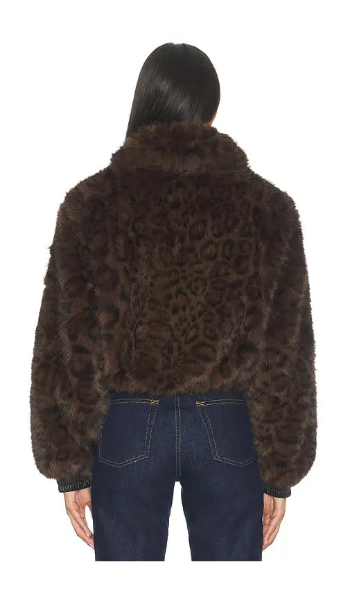 Blanknyc Cropped Faux Fur Coat