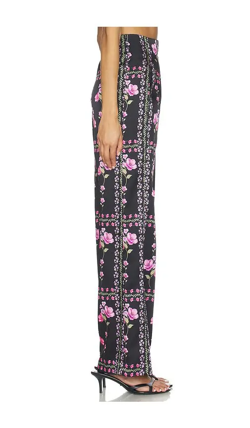 Misa Rita Pant In Floral Print