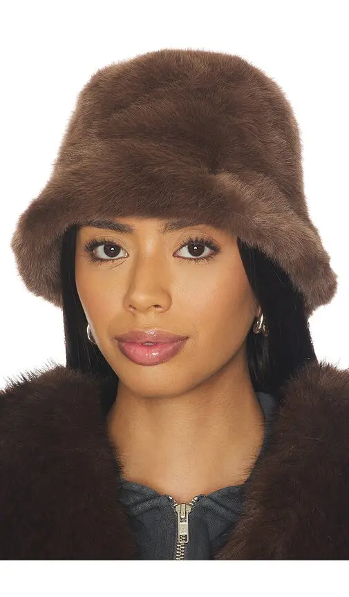 LOVERS AND FRIENDS Lisa Bucket Hat - Brown