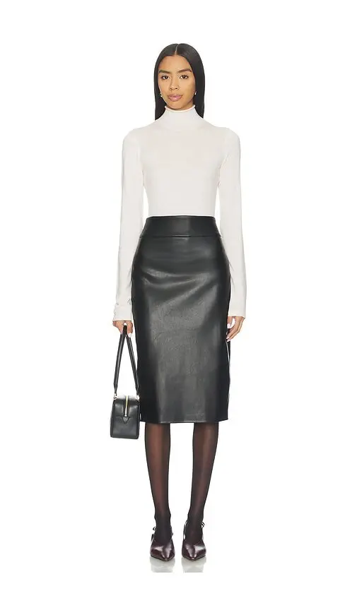 EAVES Maxine Turtleneck Sweater - White