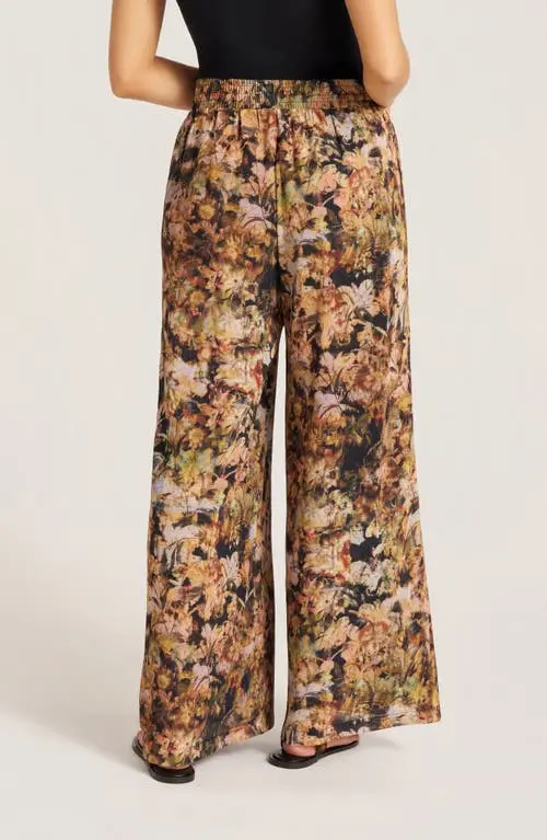 Matty M. Aster Printed Wide Leg Pants