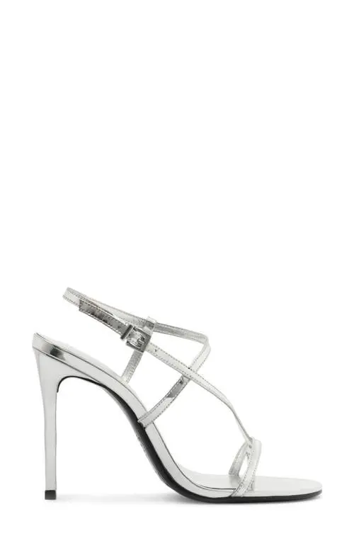 Schutz Azure Slingback Sandal - Prata