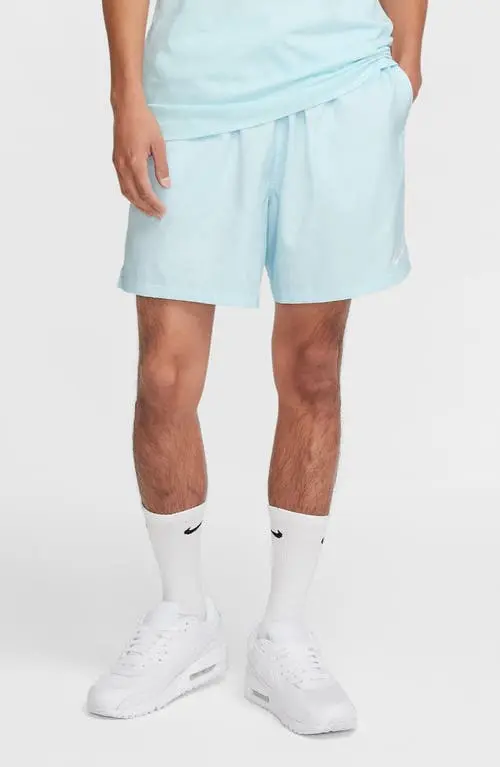 Nike Club Woven Flow Shorts - Glacier Blue/white
