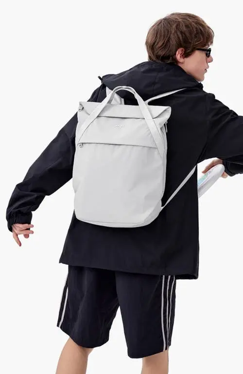 MAH Backpack With Laptop Compartment - Light Grey