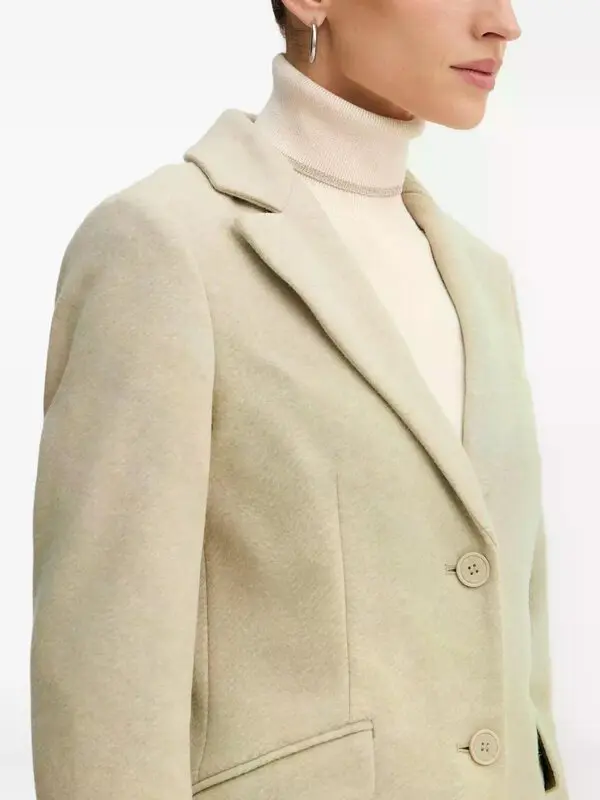 SILVIAN HEACH Single-breasted Herringbone Coat