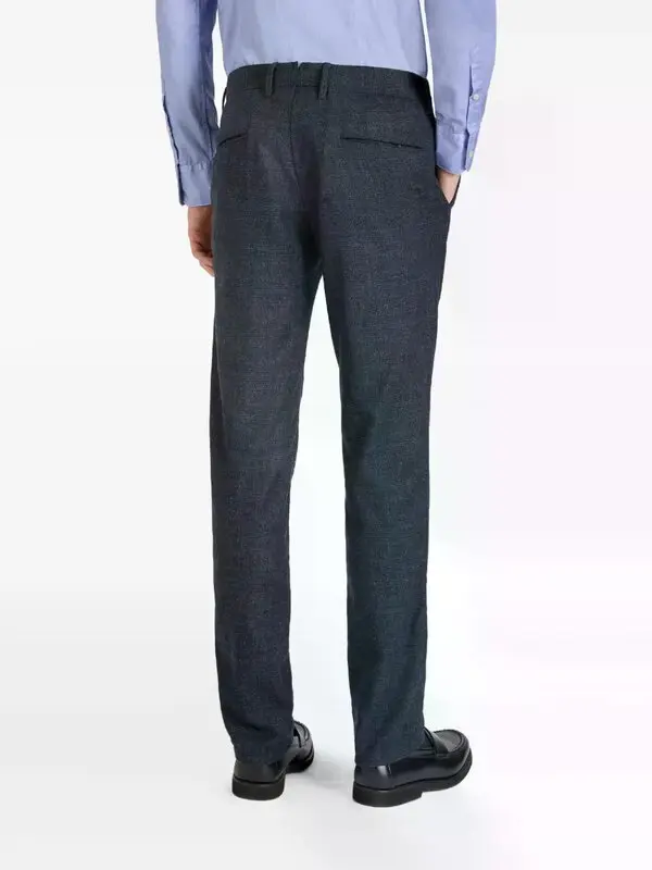 SLOWEAR X Incotex Prince Of Wales Check Trousers