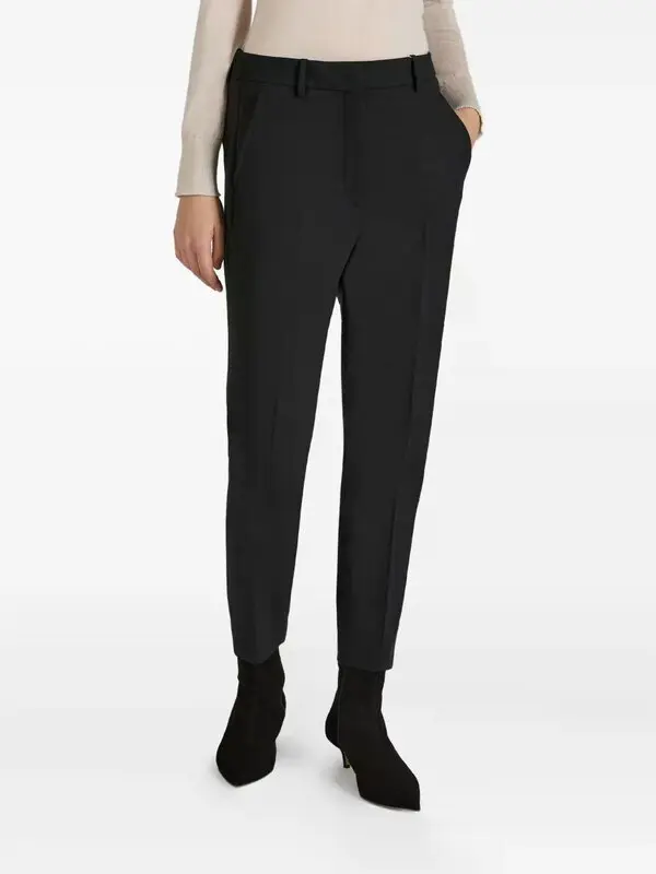 SLOWEAR Button-closure Wool Trousers