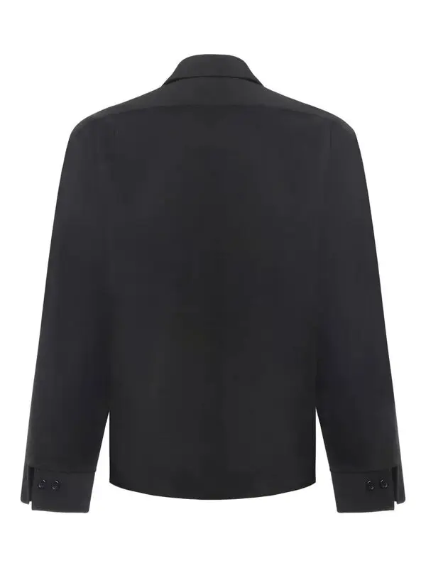GIULIANO GALIANO Patch-pocket Shirt - Black