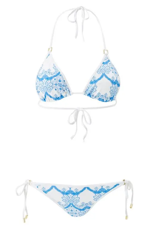 Melissa Odabash Malta Triangle Bikini Top - Florian