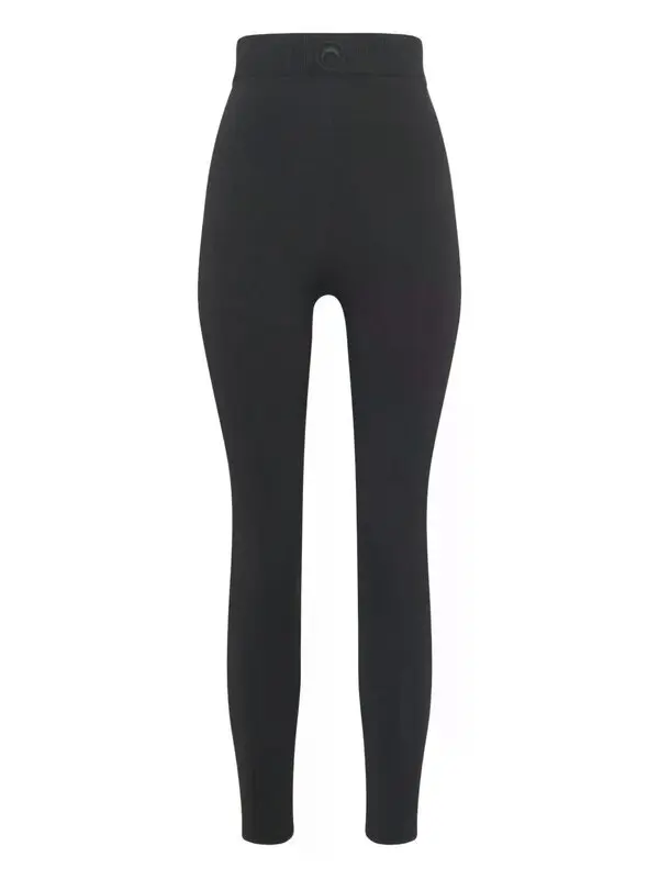 MARINE SERRE Moon-logo Leggings