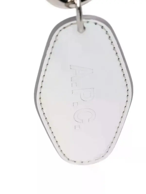 A.p.c. Logo-charm Keyring