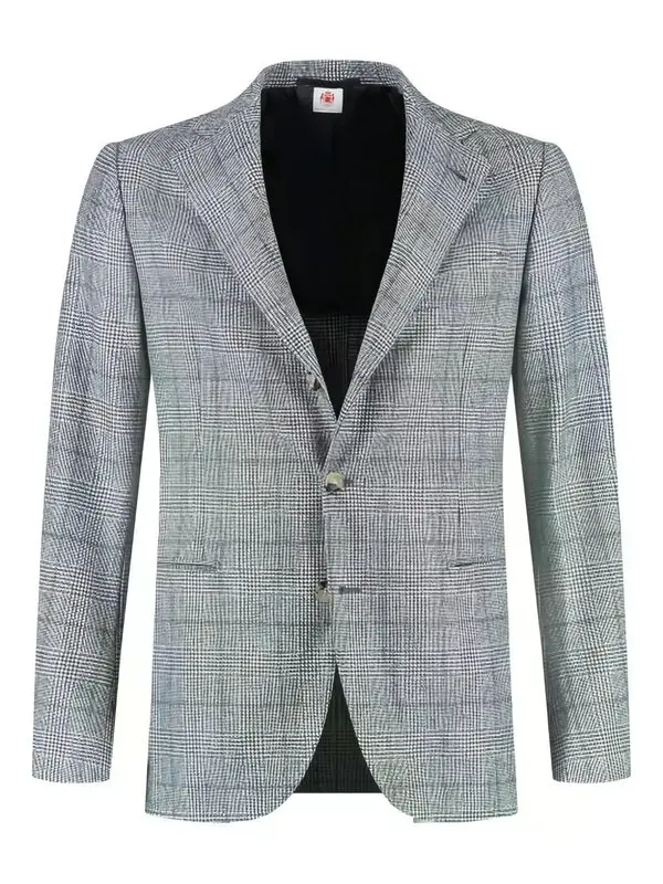 LUIGI BORRELLI Single-breasted Checked Suit