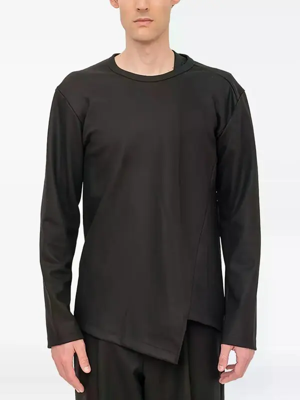 Comme Des Garçons Asymmetric-hem T-shirt