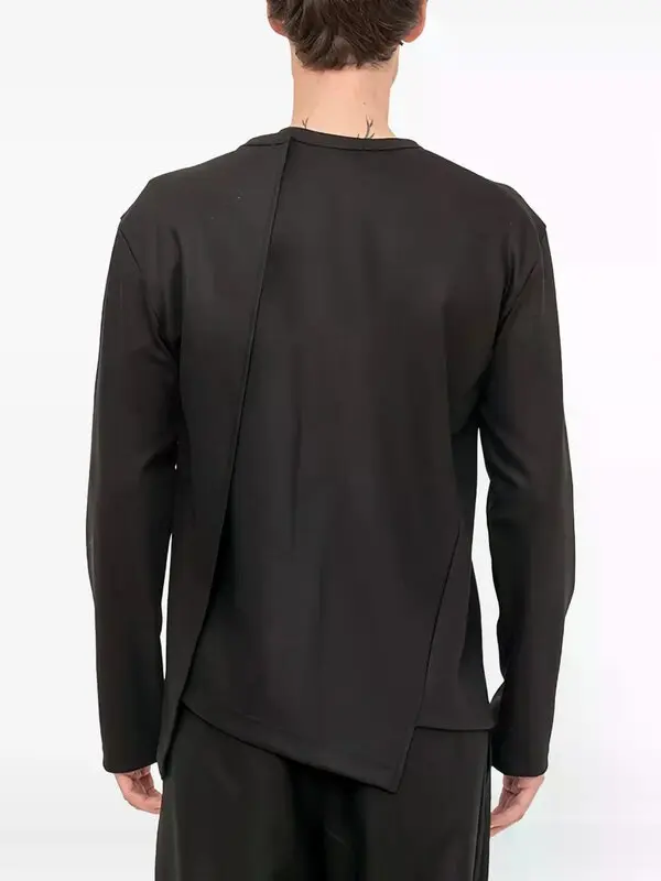 Comme Des Garçons Asymmetric-hem T-shirt
