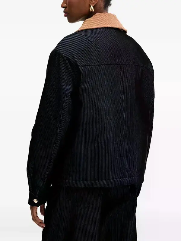 SILVIAN HEACH Corduroy-collar Jacket