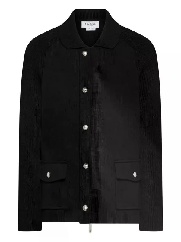 Thom Browne Zip-fastening Flap-pockets Shirt Jacket