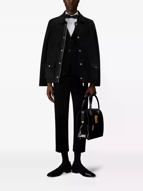 Thom Browne Zip-fastening Flap-pockets Shirt Jacket