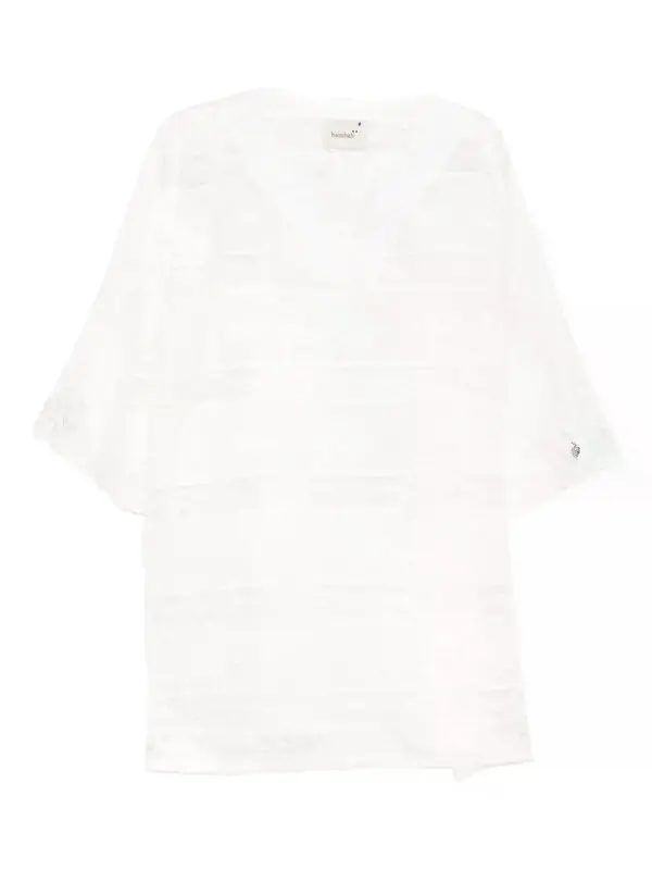 BAMBAH Lotis Mini Dress - White