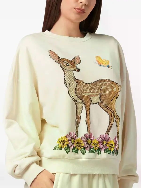 Philipp Plein Washed Fairy Graphic Sweatshirt