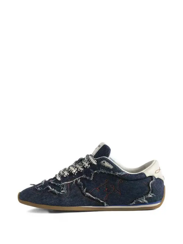 Zadig&Voltaire Dance Frayed Sneakers - Blue
