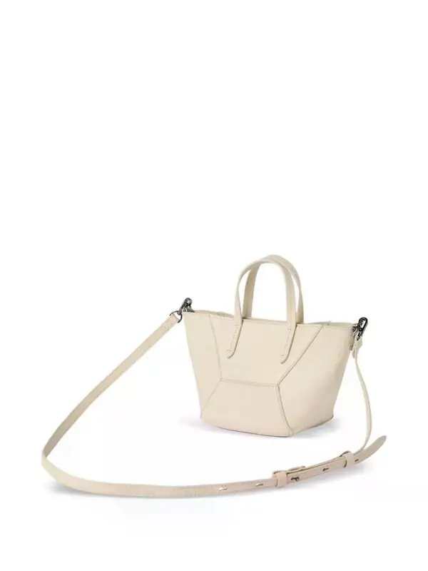 Brunello Cucinelli Mini Leather Tote - Neutrals