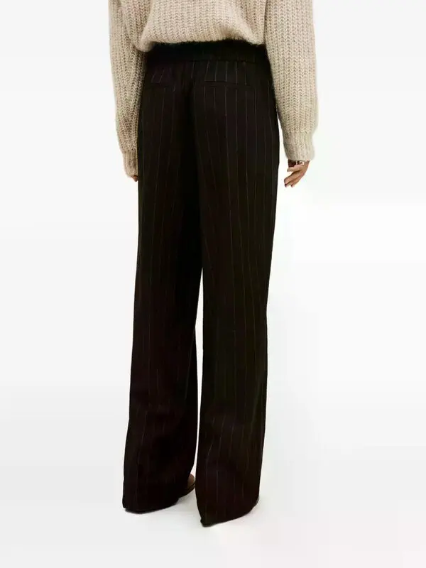Ba&sh Pinstriped Elasticated Trousers