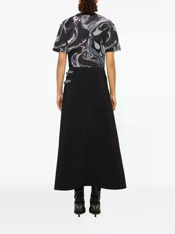 Emilio Pucci Orchidee Print Wool T-shirt