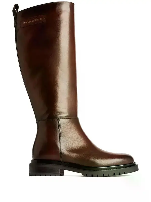 Karl Lagerfeld Logo-patch Boots