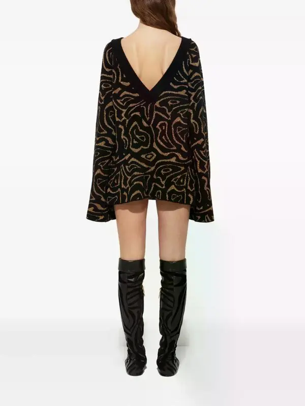 Emilio Pucci Labirinto Print Mini Dress