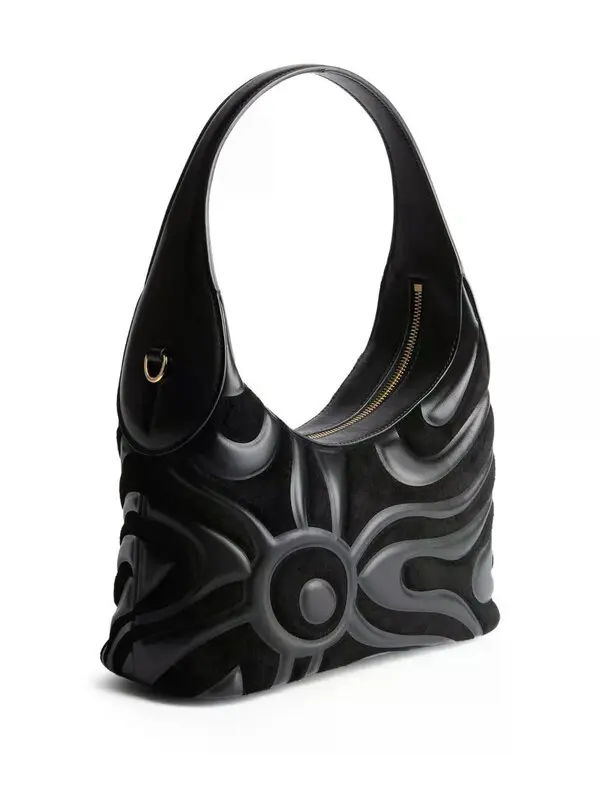 Emilio Pucci Marmo Pattern Hobo Bag