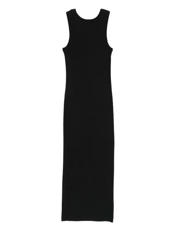 Moschino Logo-embroidered Maxi Dress