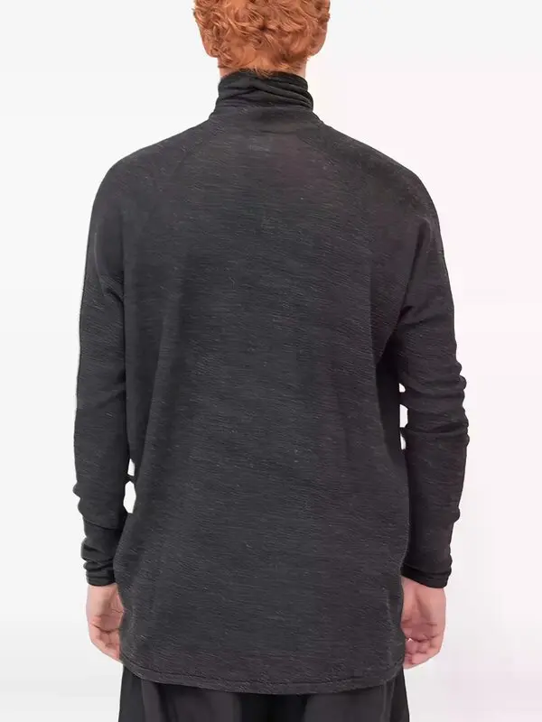 JAN JAN VAN ESSCHE Turtleneck Wool T-shirt