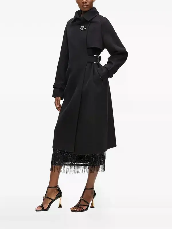 Karl Lagerfeld Belted Coat